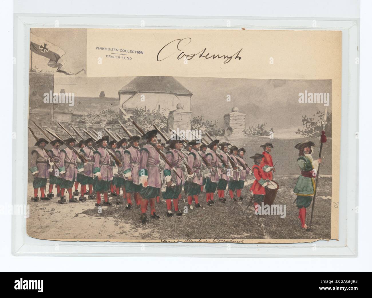 Draper Fund; Linie Infanterie Dragoner [?] Stock Photo - Alamy