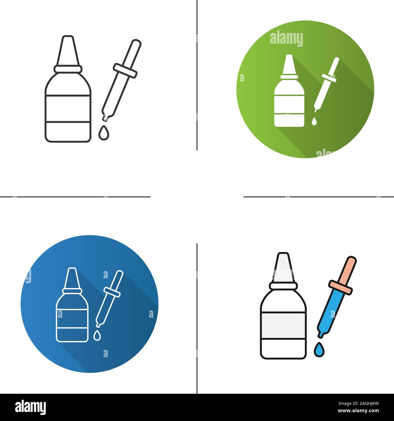 Filled with medicine eye drops hi-res stock photography and images - Alamy