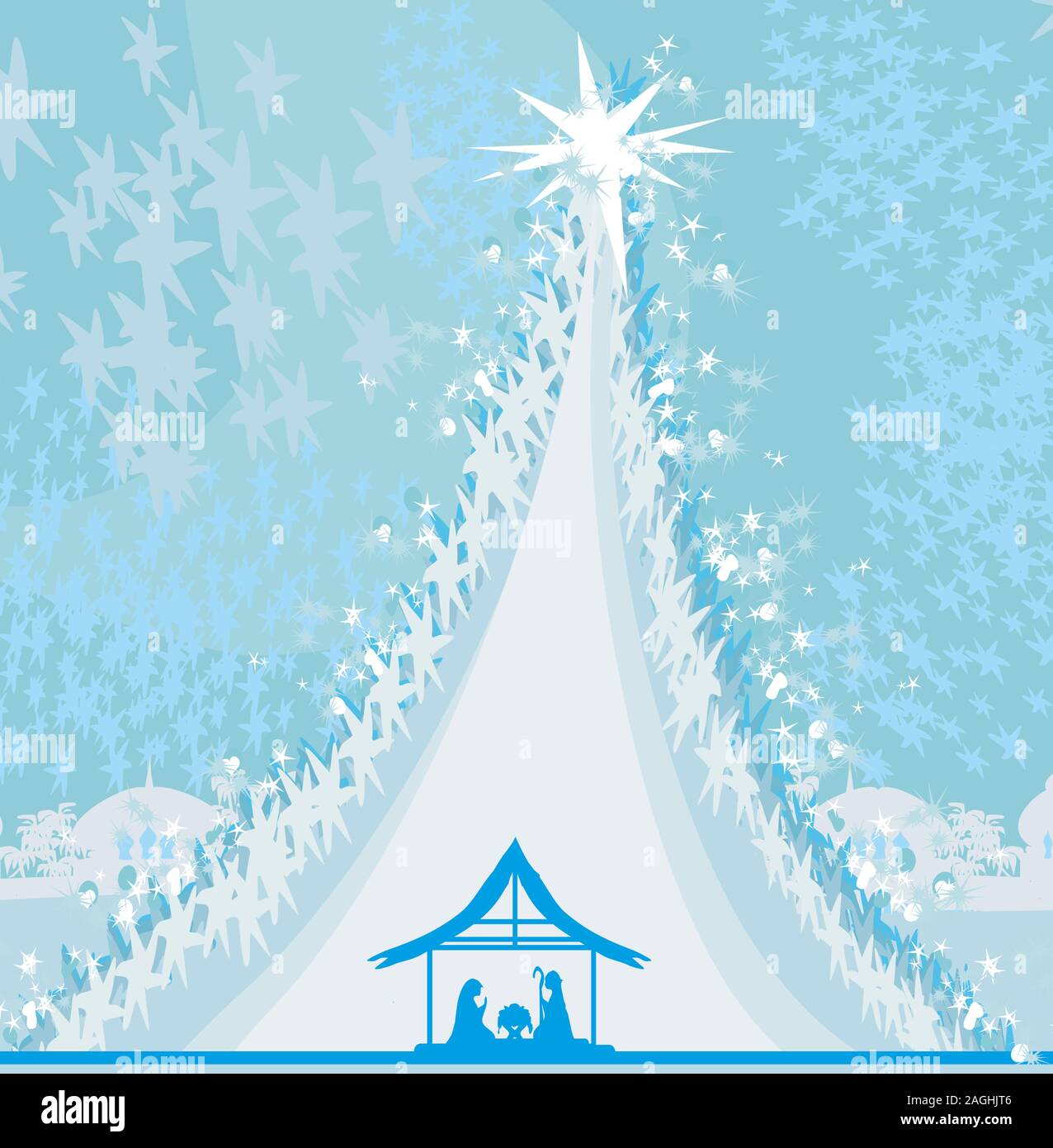 Birth of jesus bethlehem frame hi-res stock photography and images - Alamy