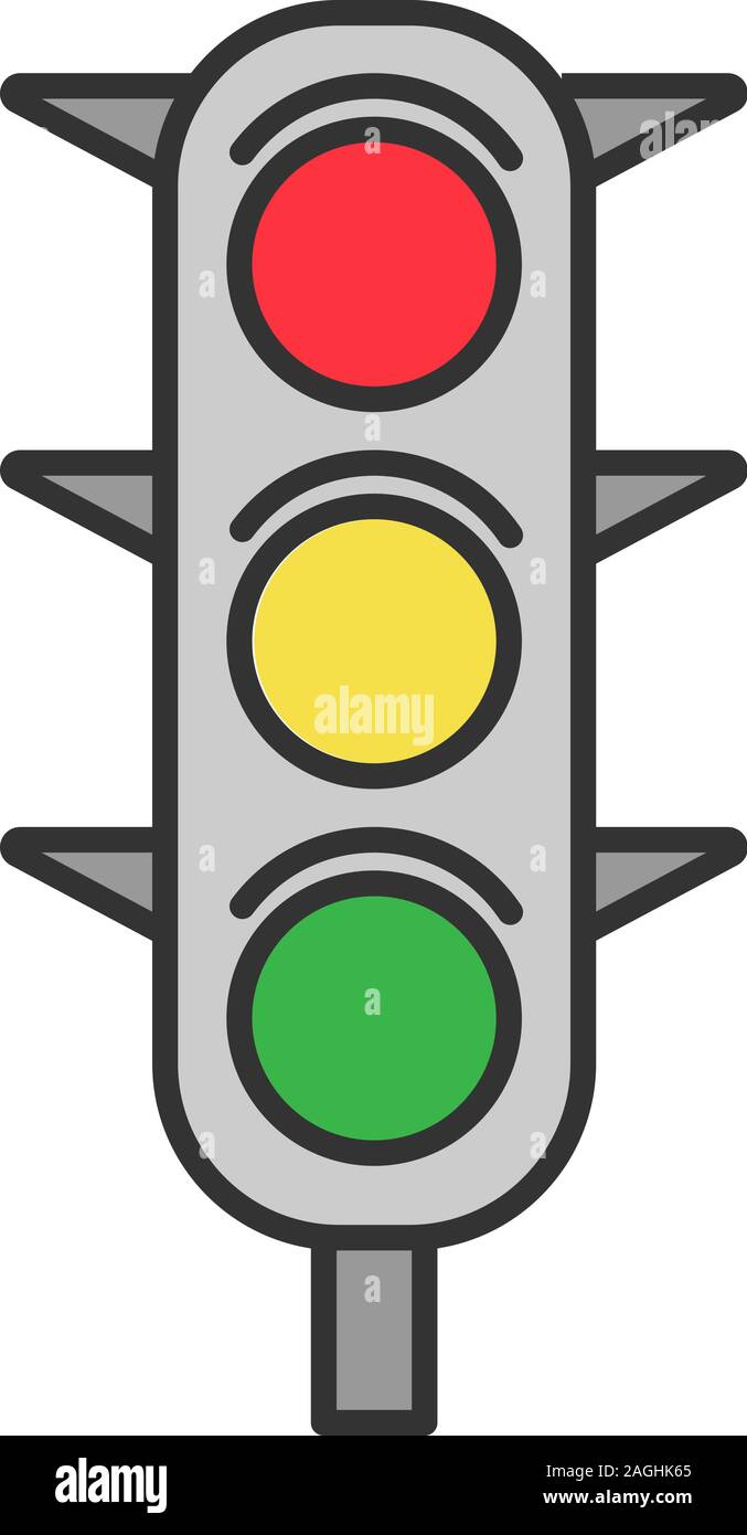 Traffic lights color icon. Traffic semaphore. Stop lights. Isolated ... Traffic lights color icon. Traffic semaphore. Stop lights. Isolated ...