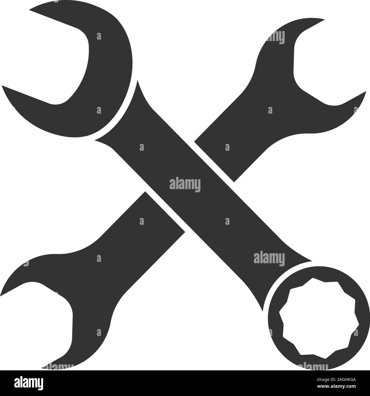 Combination Wrench Vector