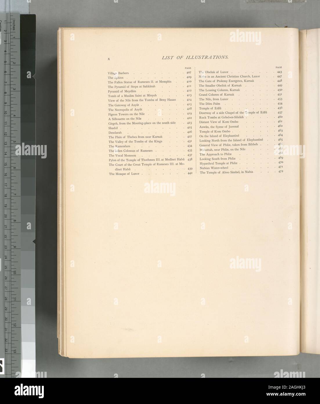 Colonel Wilson, ed.; List of illustrations Stock Photo - Alamy