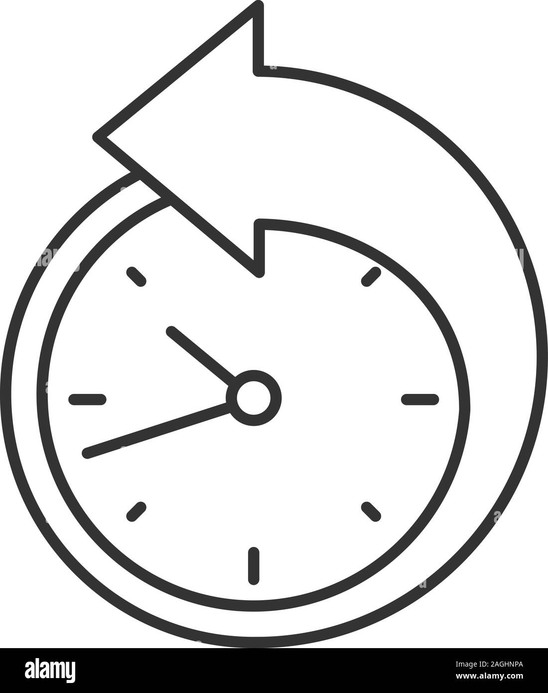 Counterclockwise Clock