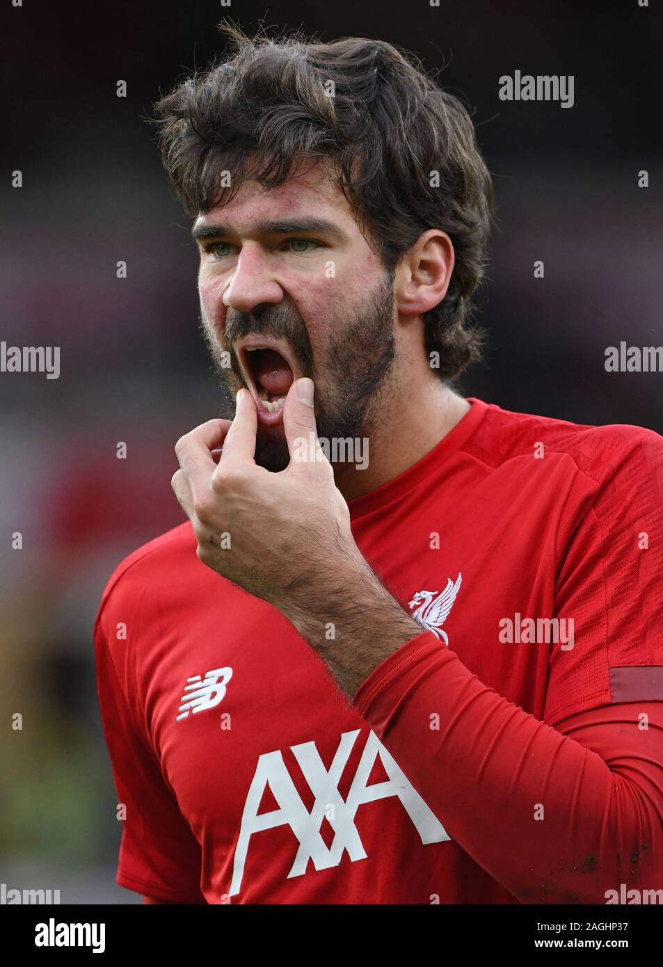Alisson Becker of Liverpool - AFC Bournemouth v Liverpool, Premier ...