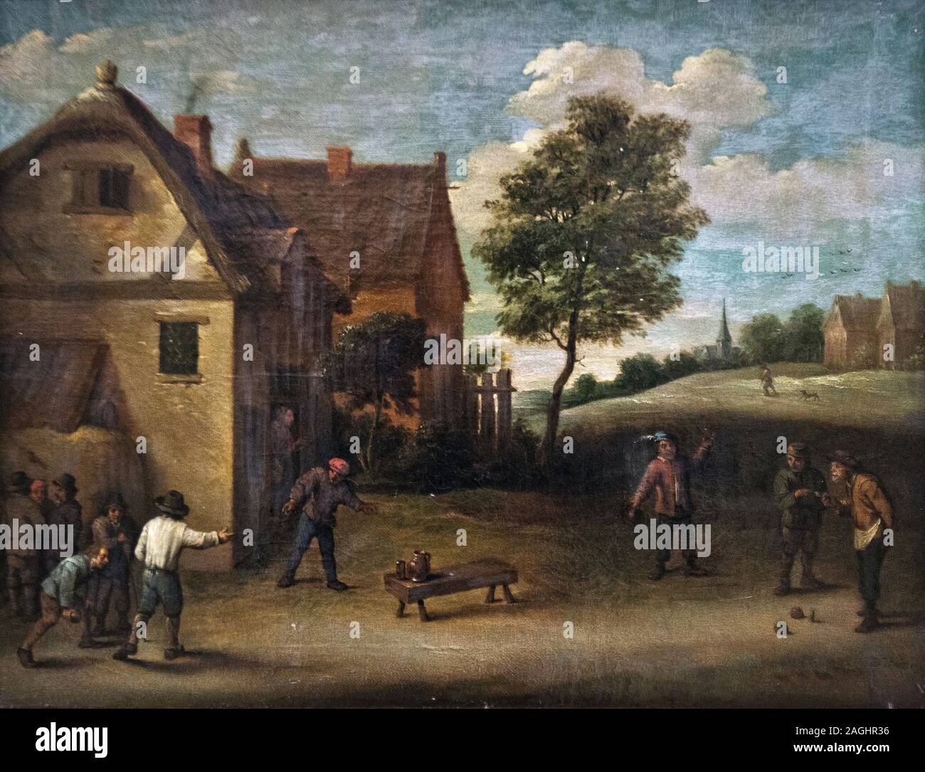 David teniers the younger paintings hi-res stock photography and images ...