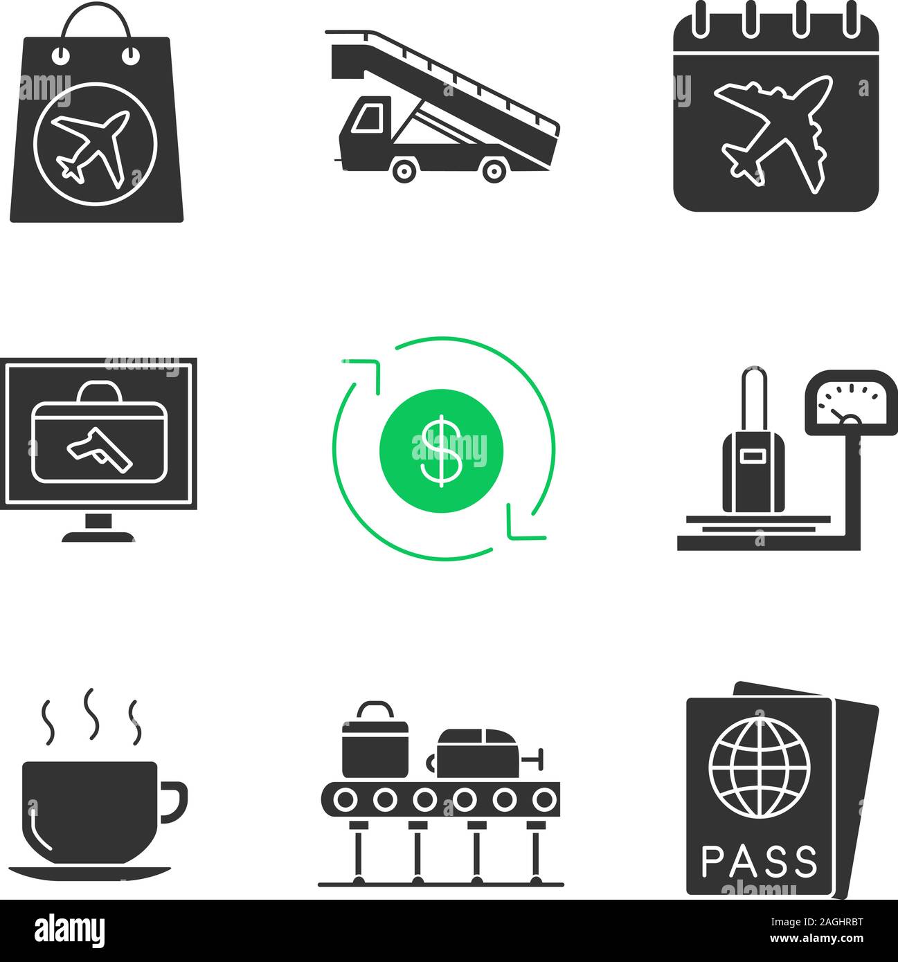 Airline refund Stock Vector Images - Alamy