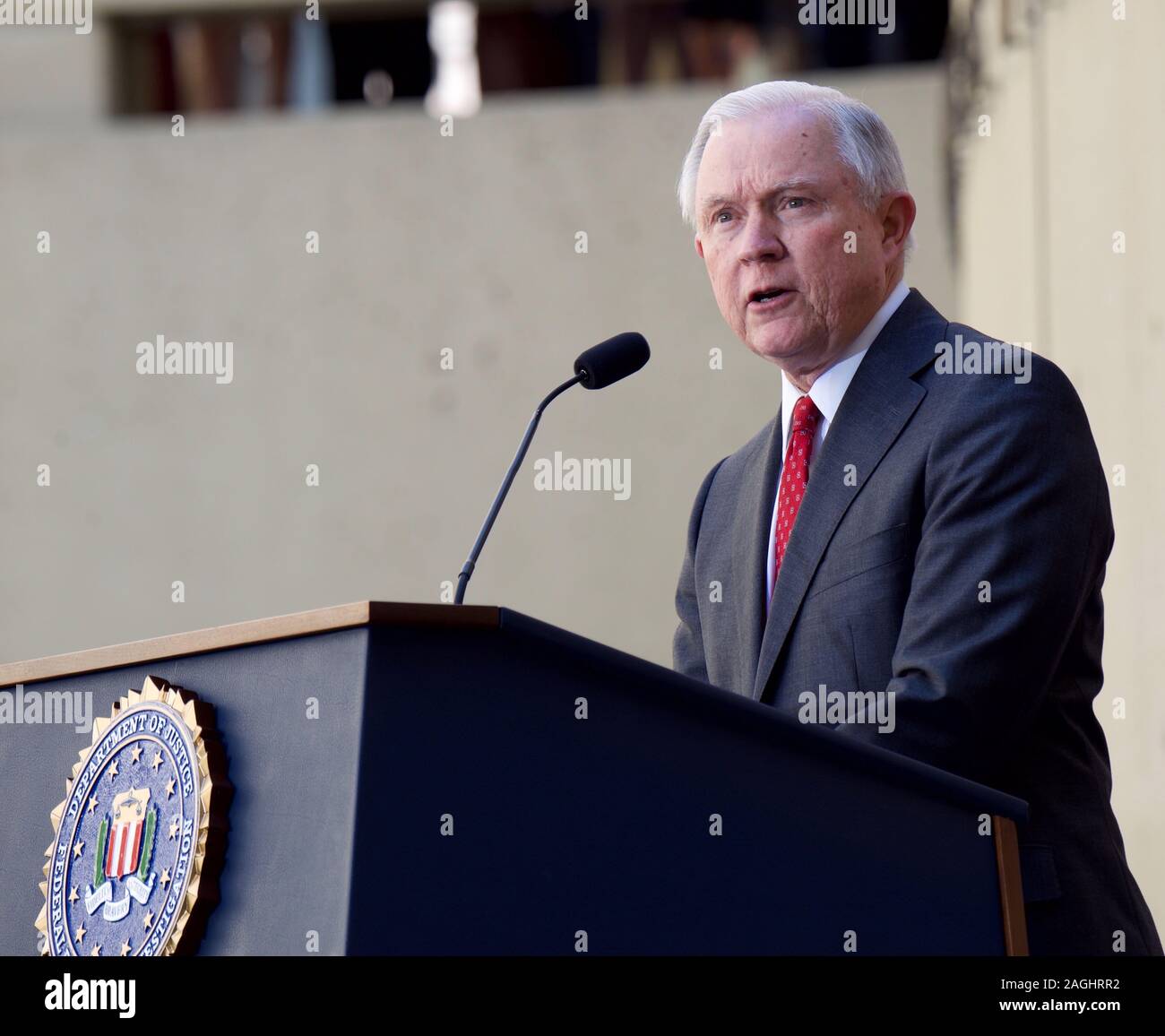 Federal bureau of investigation flag hi-res stock photography and ...