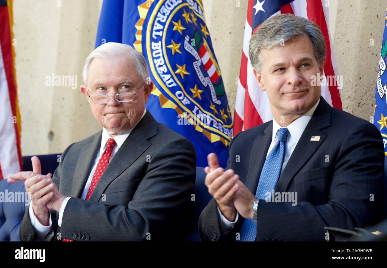 FBI Director Christopher Wray. The Federal Bureau of Investigation (FBI ...