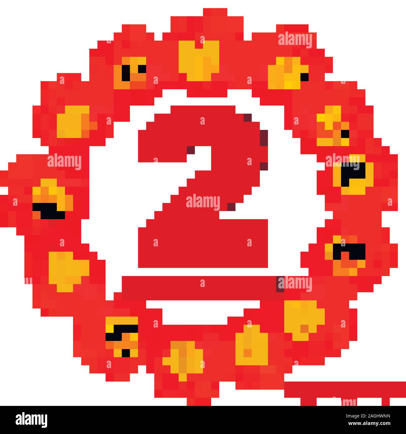 December 2 icon. For planning important day. Banner for holidays and ...