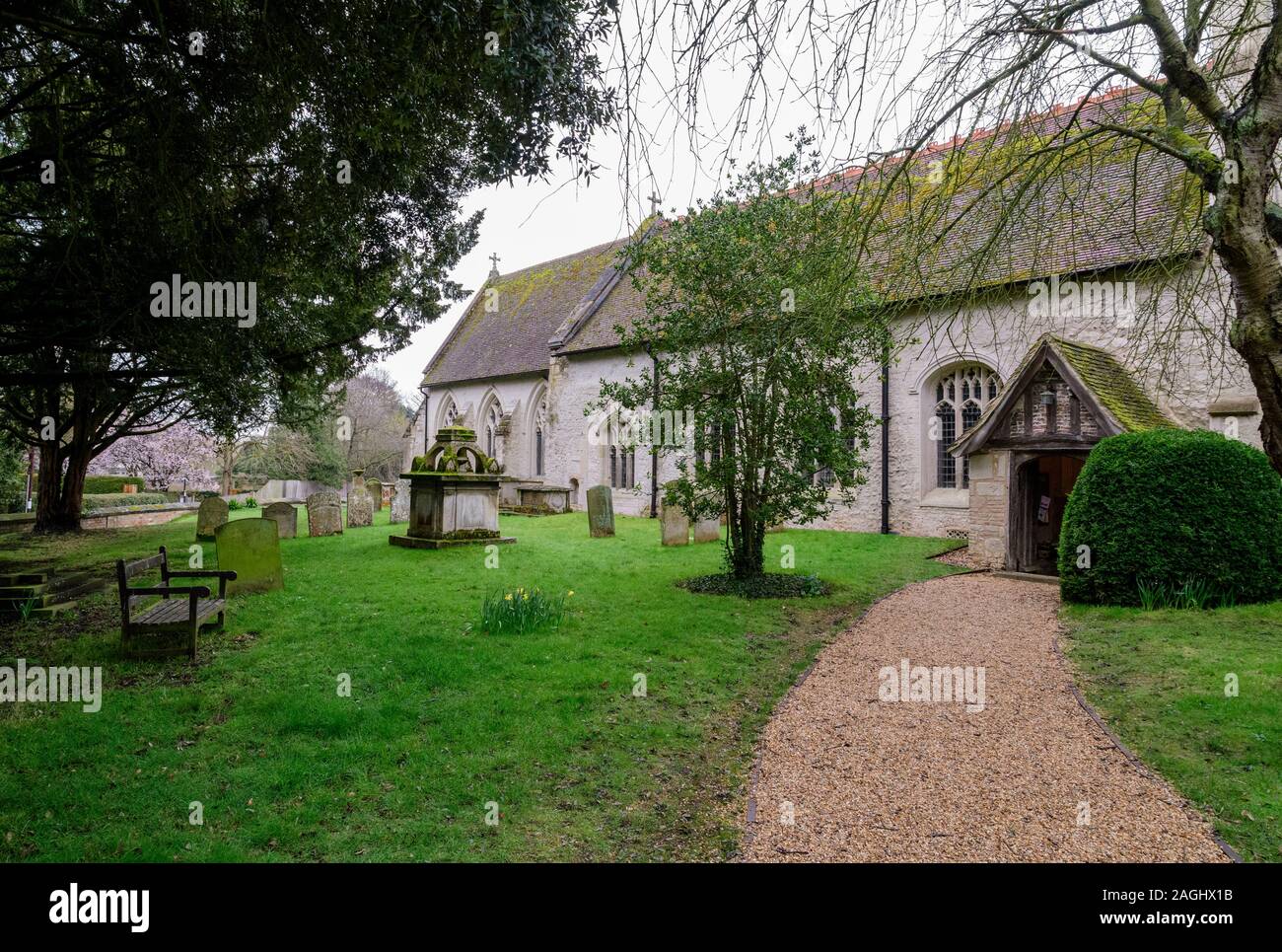 The Church of Saint Andrew and Saint Mary in Grantchester, as featured ...
