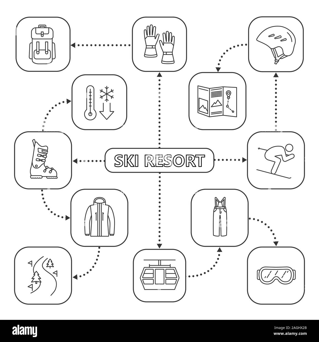 Weather chart graphic map Black and White Stock Photos & Images - Alamy