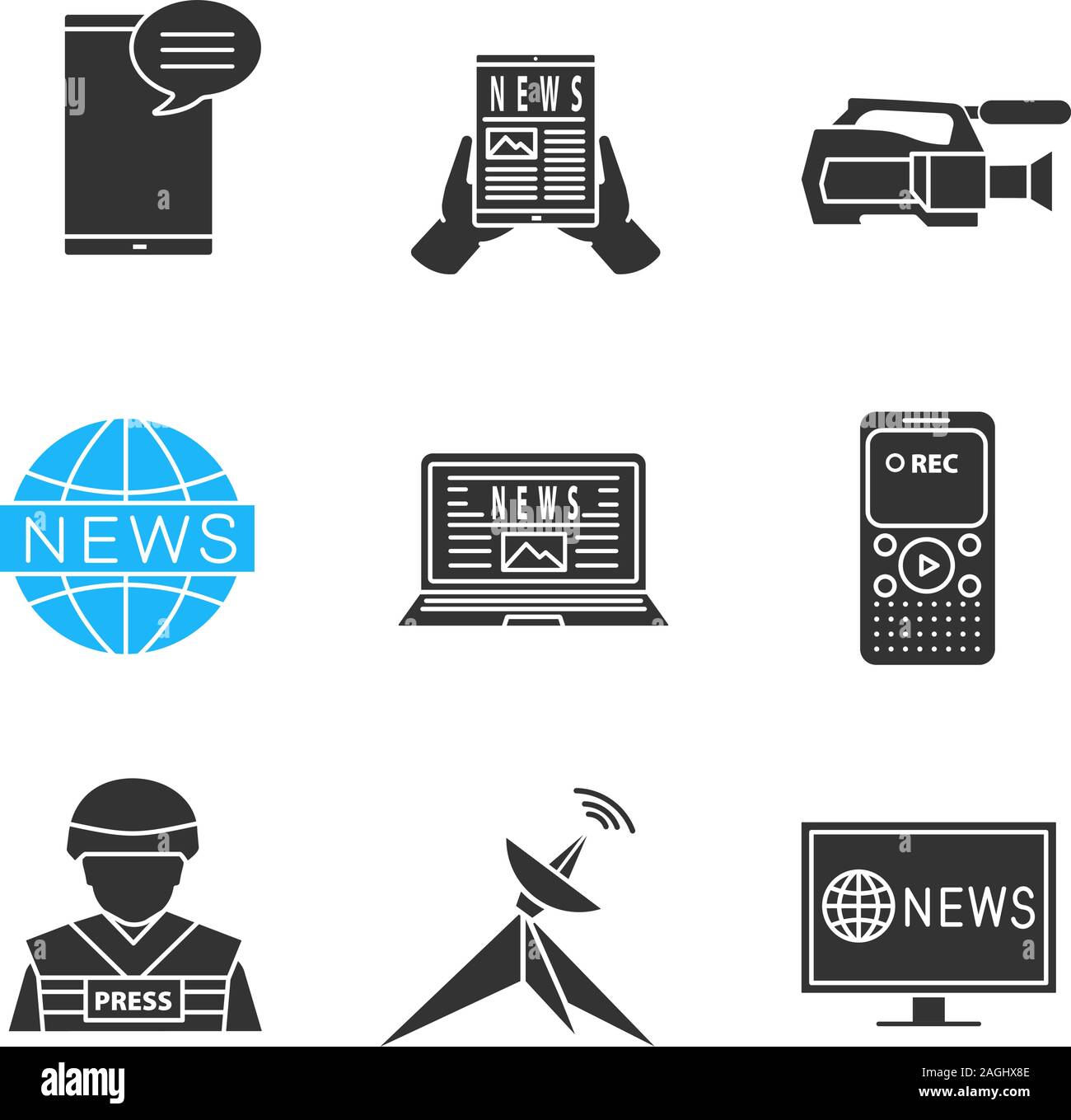 Mass Media Icon