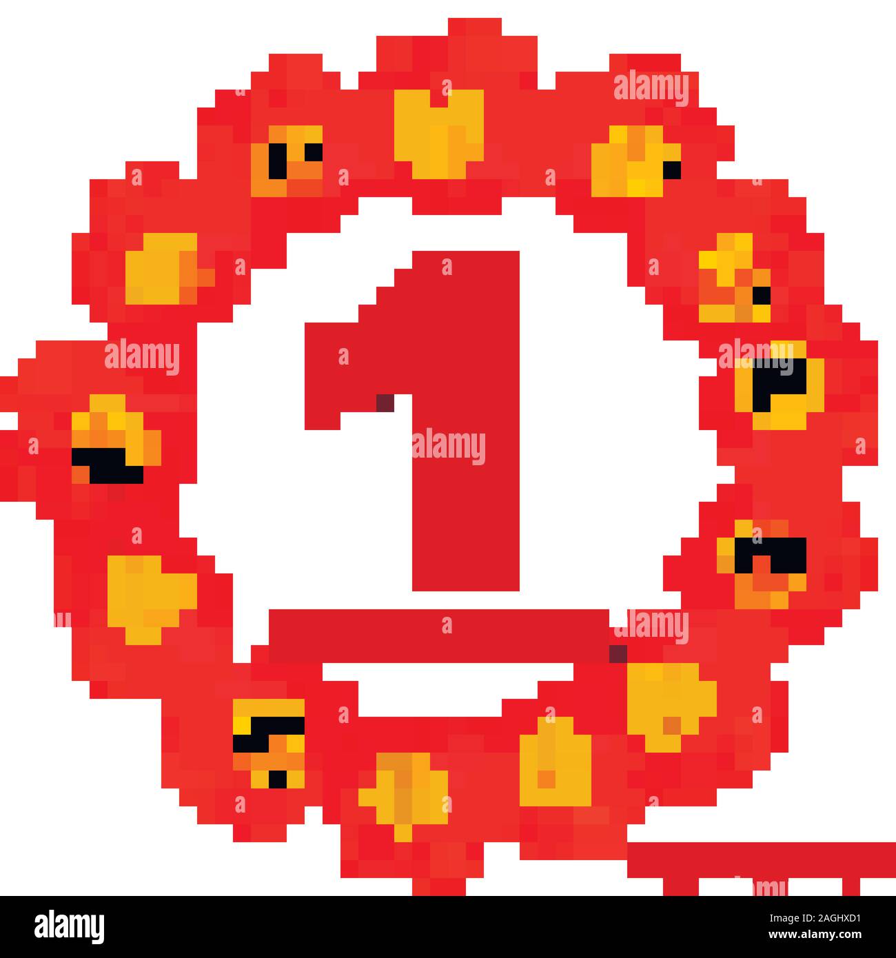 December 1 icon. For planning important day. Banner for holidays and ...