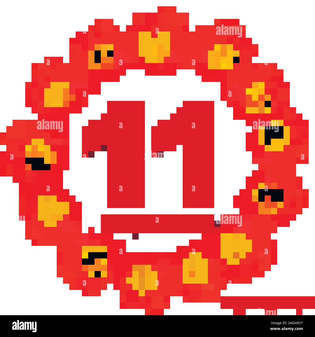 December 11 icon. For planning important day. Banner for holidays and ...