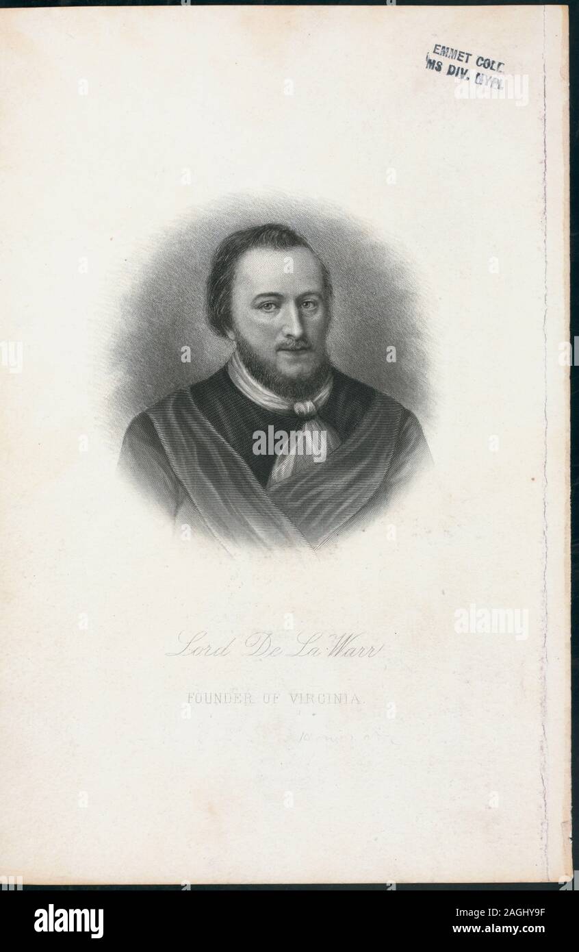 Lord de la warr hi-res stock photography and images - Alamy