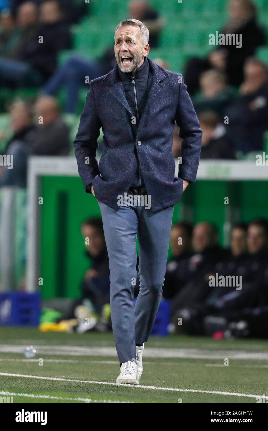 GRONINGEN, 19-12-2019, Hitachi Capital Mobility Stadium Dutch football ...