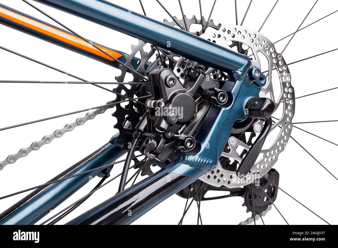 Brake on rear wheel hi-res stock photography and images - Alamy