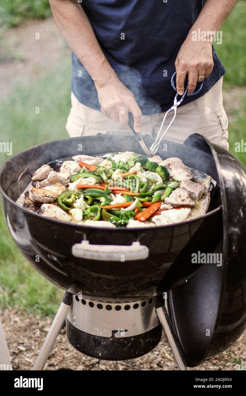 Human grill hi-res stock photography and images - Alamy