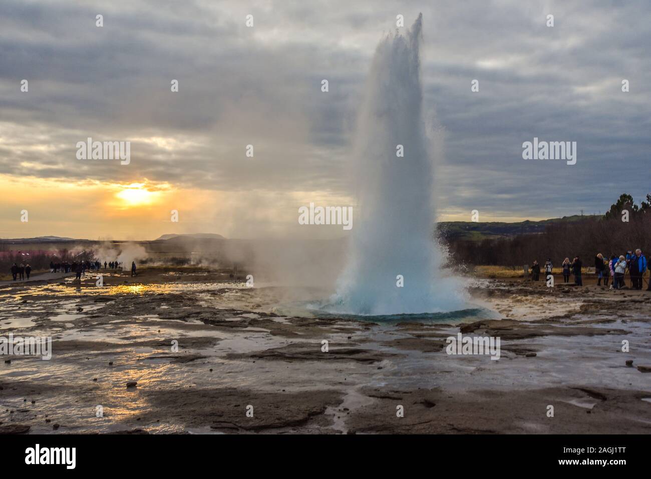 Strokkur geysir hi-res stock photography and images - Alamy