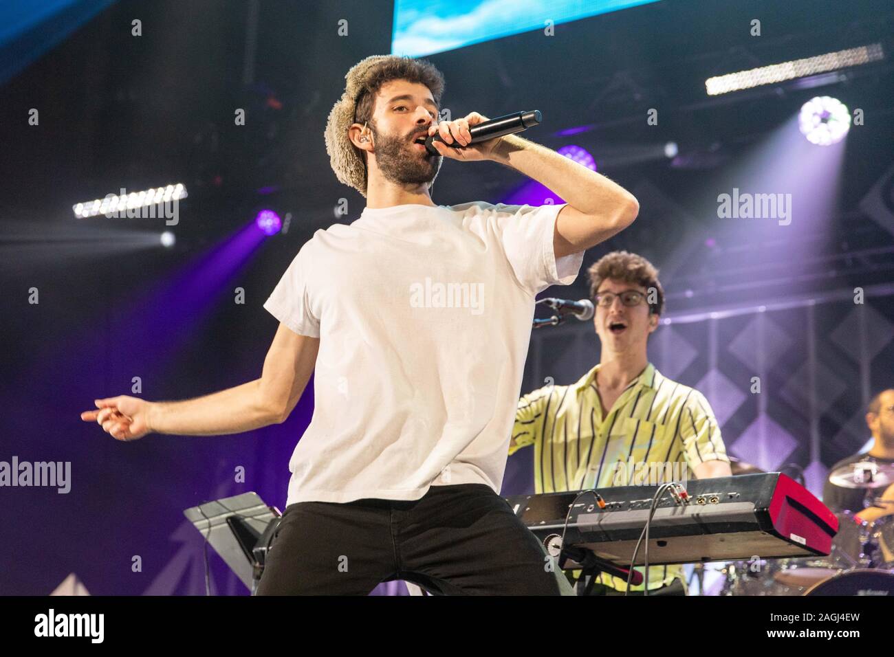 December 18, 2019, Chicago, IL, U.S: JACK MET and RYAN MET of AJR ...