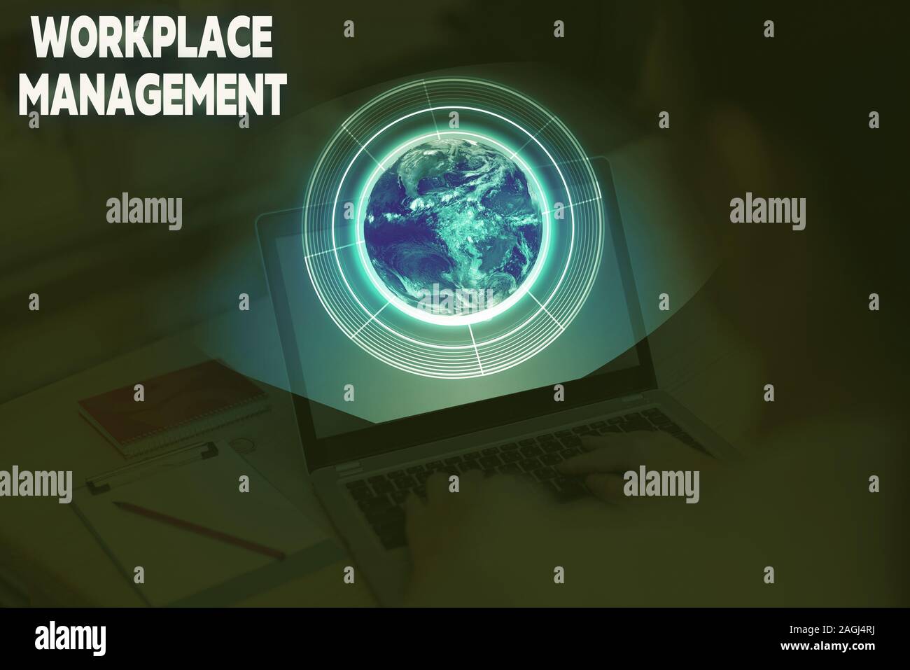Conceptual hand writing showing Workplace Management. Concept meaning ...