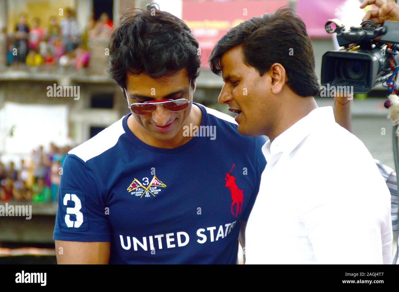 AMRAVATI, MAHARASHTRA, INDIA - AUGUST 24 : Bollywood Actor Sonu Sood ...