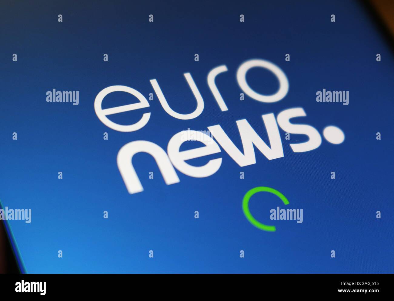Euronews television network hi-res stock photography and images - Alamy