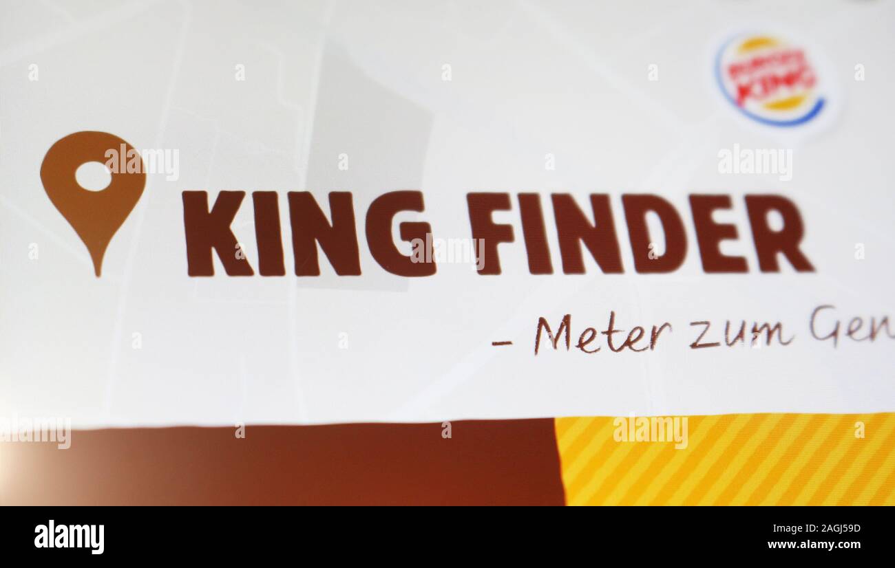 Burger King website icon on computer display Stock Photo - Alamy