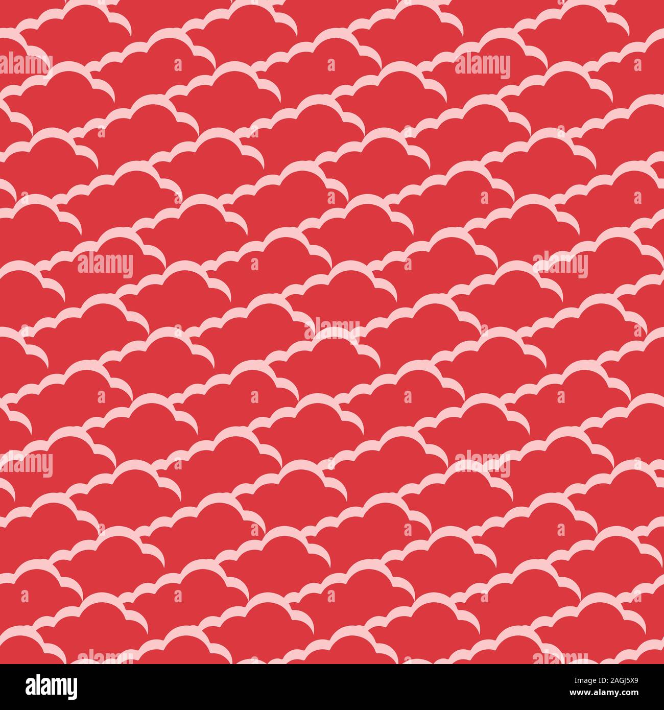 Bumpy cloud tile pattern seamless repeat background Stock Photo - Alamy