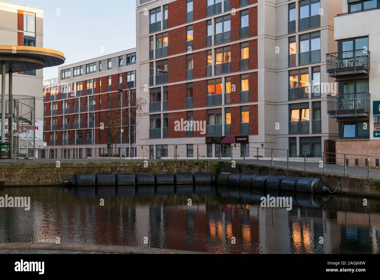 Message from the Skies Lochin Basin, Edinburgh Quay, Fountain Bridge ...