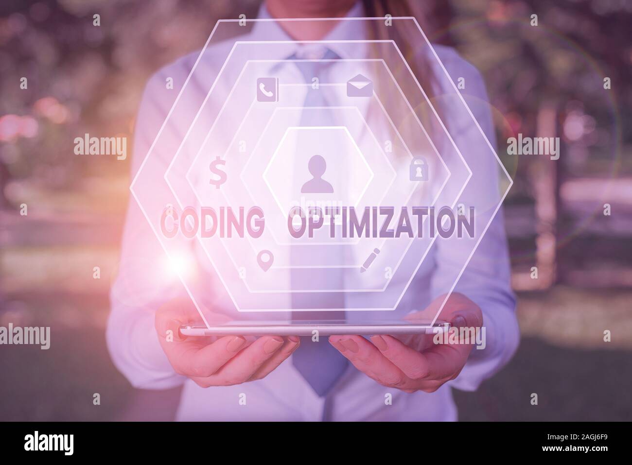 Handwriting Text Writing Coding Optimization Conceptual Photo Method Of Code Modification To