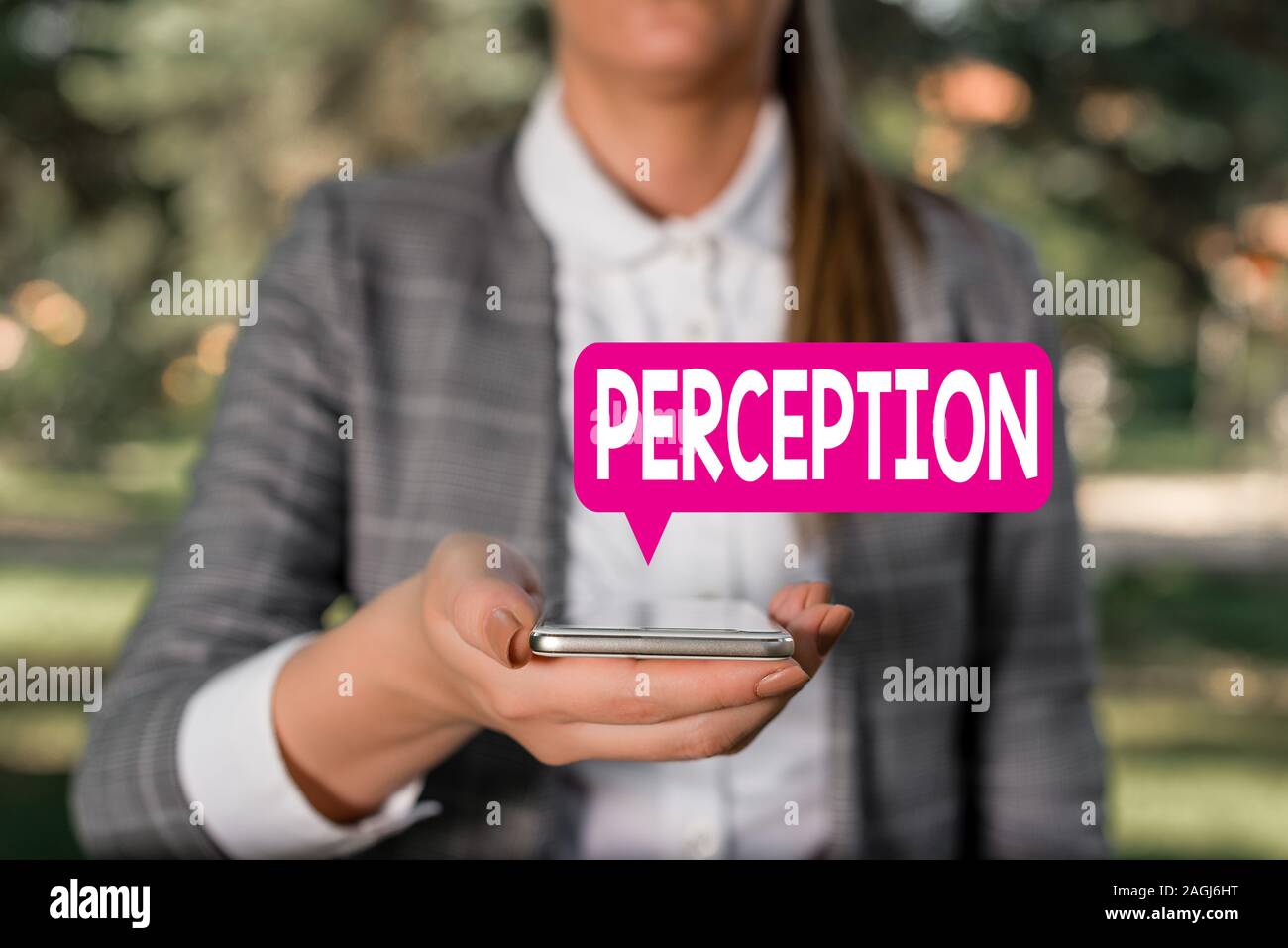 Writing note showing Perception. Business concept for individuals ...