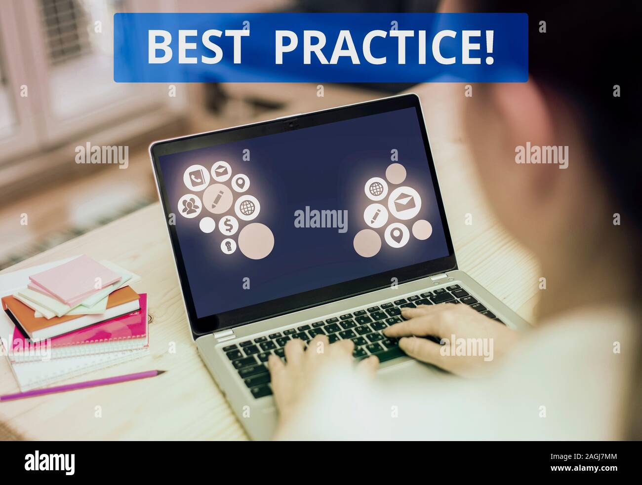Text sign showing Best Practice. Business photo text commercial ...