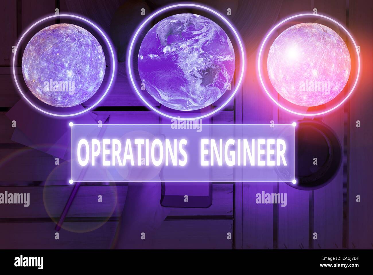 Writing note showing Operations Engineer. Business concept for analyze ...
