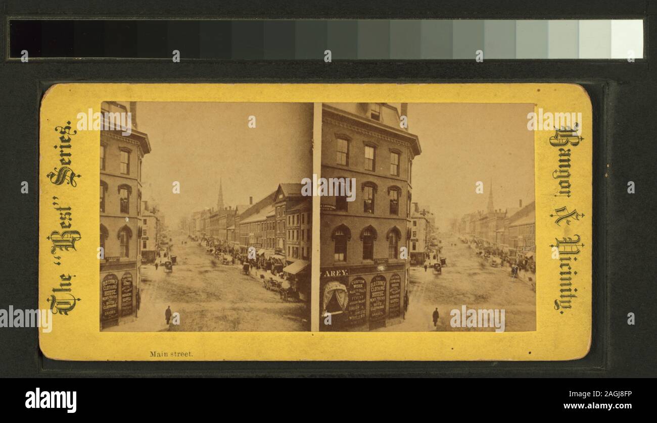 Main Street Main Street.; Main Street Stock Photo - Alamy