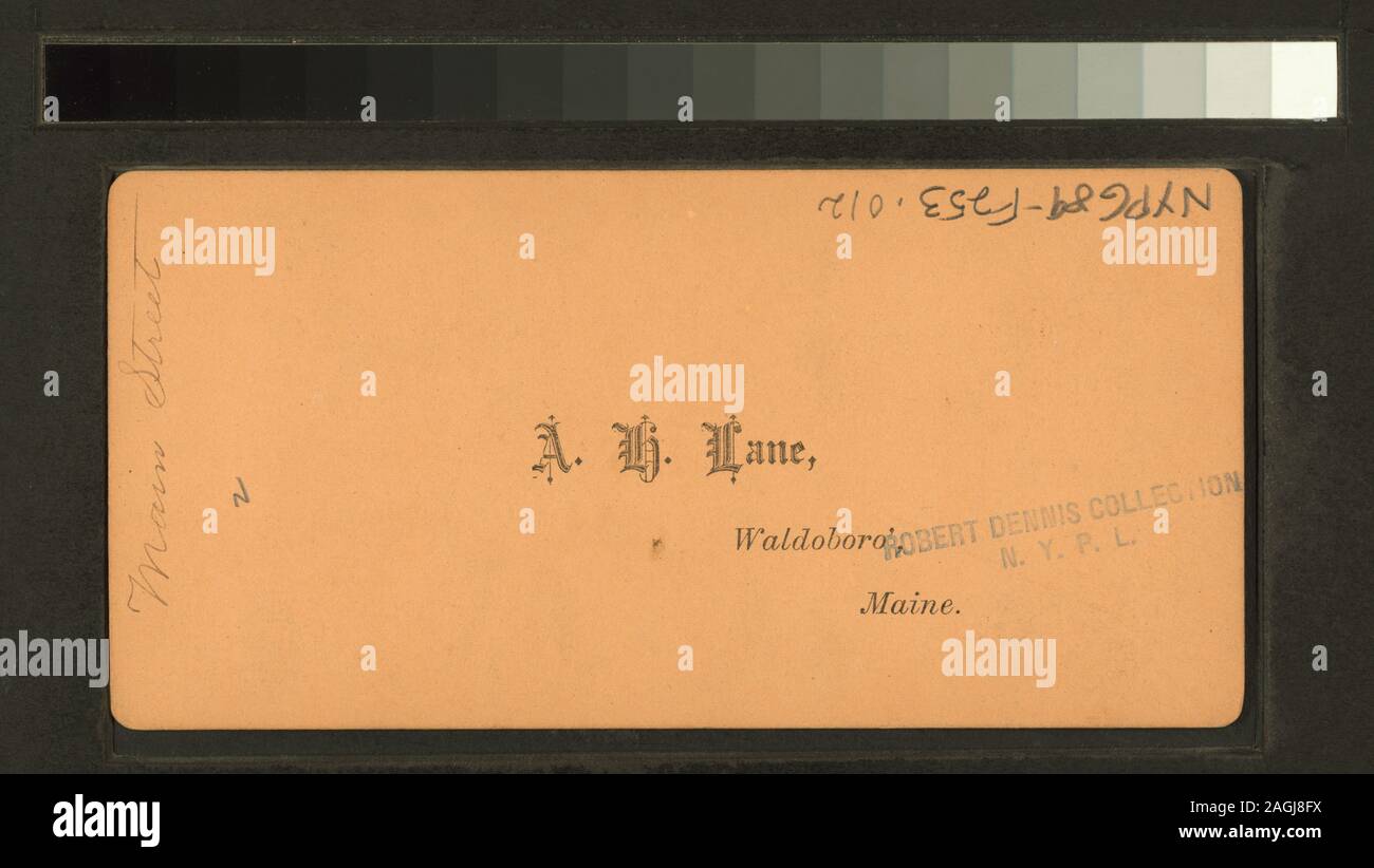 Main Street Main Street.; Main Street Stock Photo - Alamy