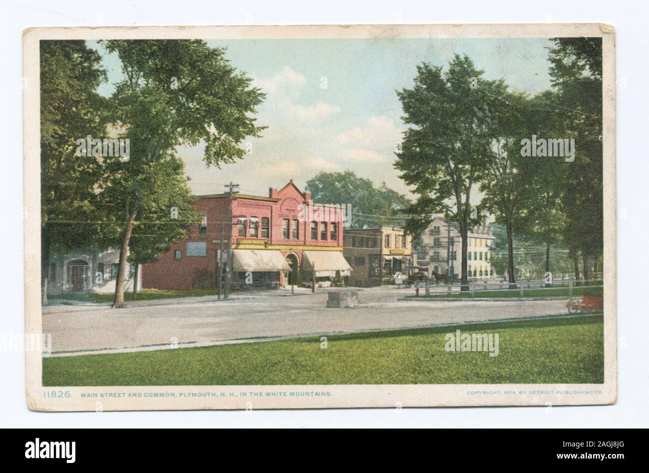 Postcard series number: 11826 1907-1908. First series with divided ...