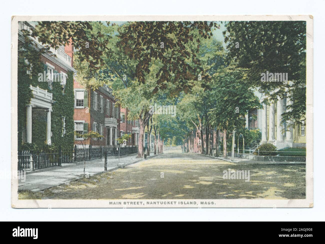Main Street, Nantucket Island, Mass.; Main Street, Nantucket Island ...