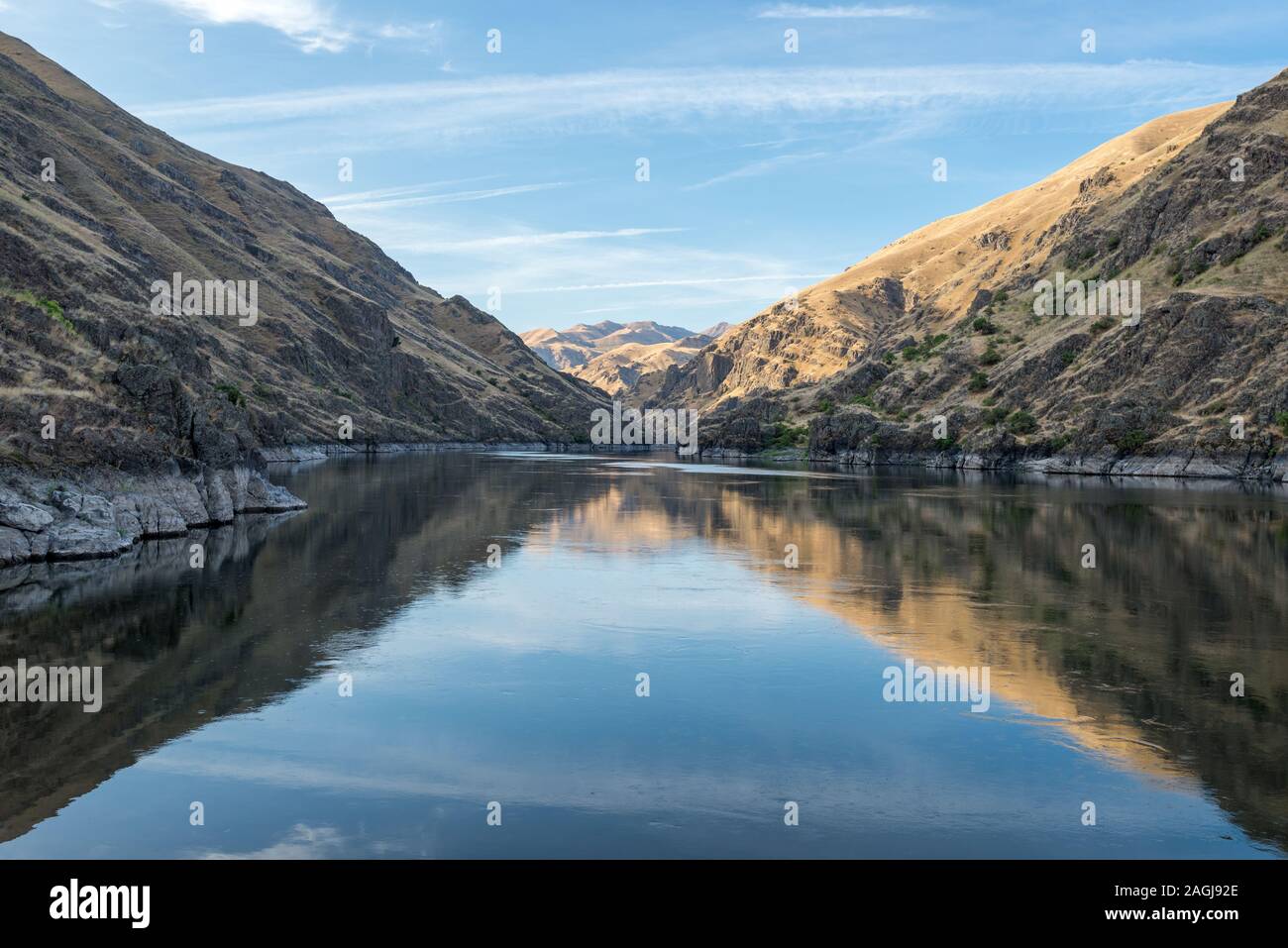 Aerial Snake River Oregon