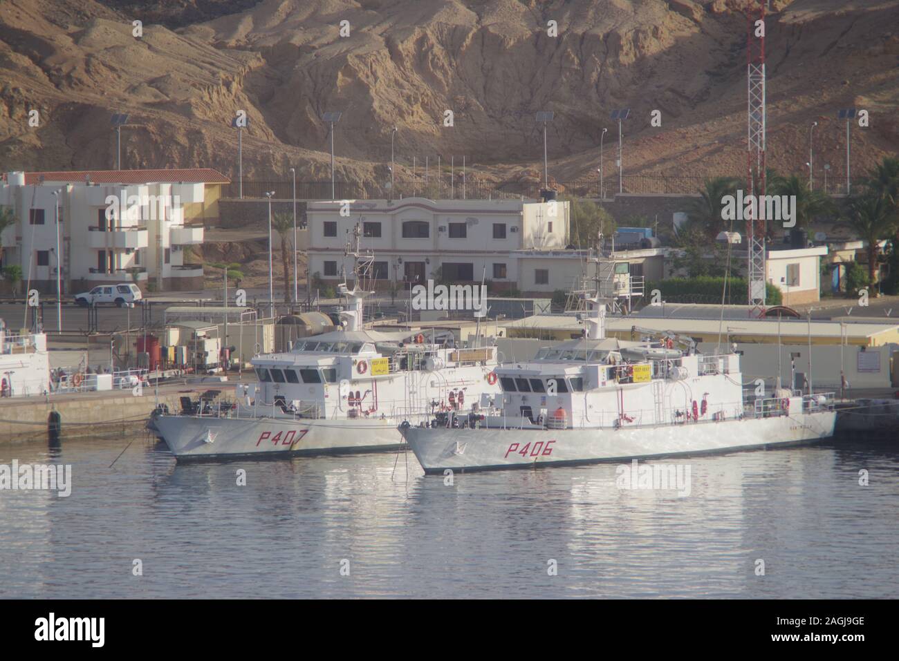Egyptian navy vessels, Sharm el Sheikh, Egypt Stock Photo - Alamy