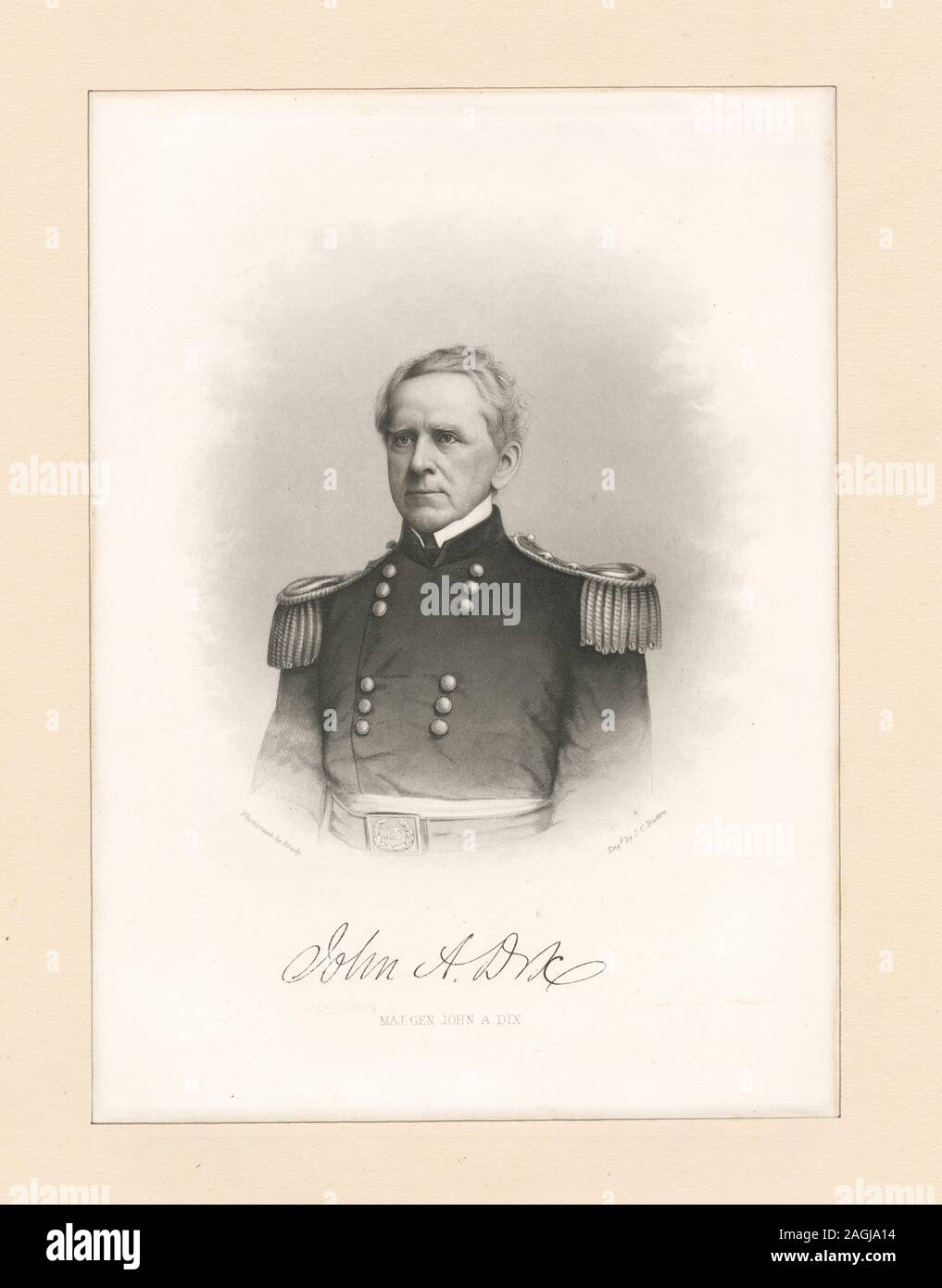 Gen john dix hi-res stock photography and images - Alamy