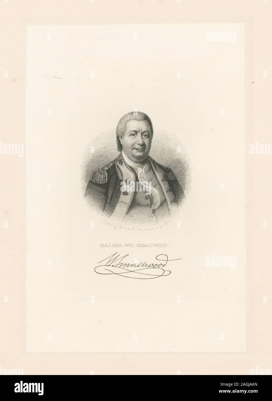 Portrait of general william smallwood hi-res stock photography and ...