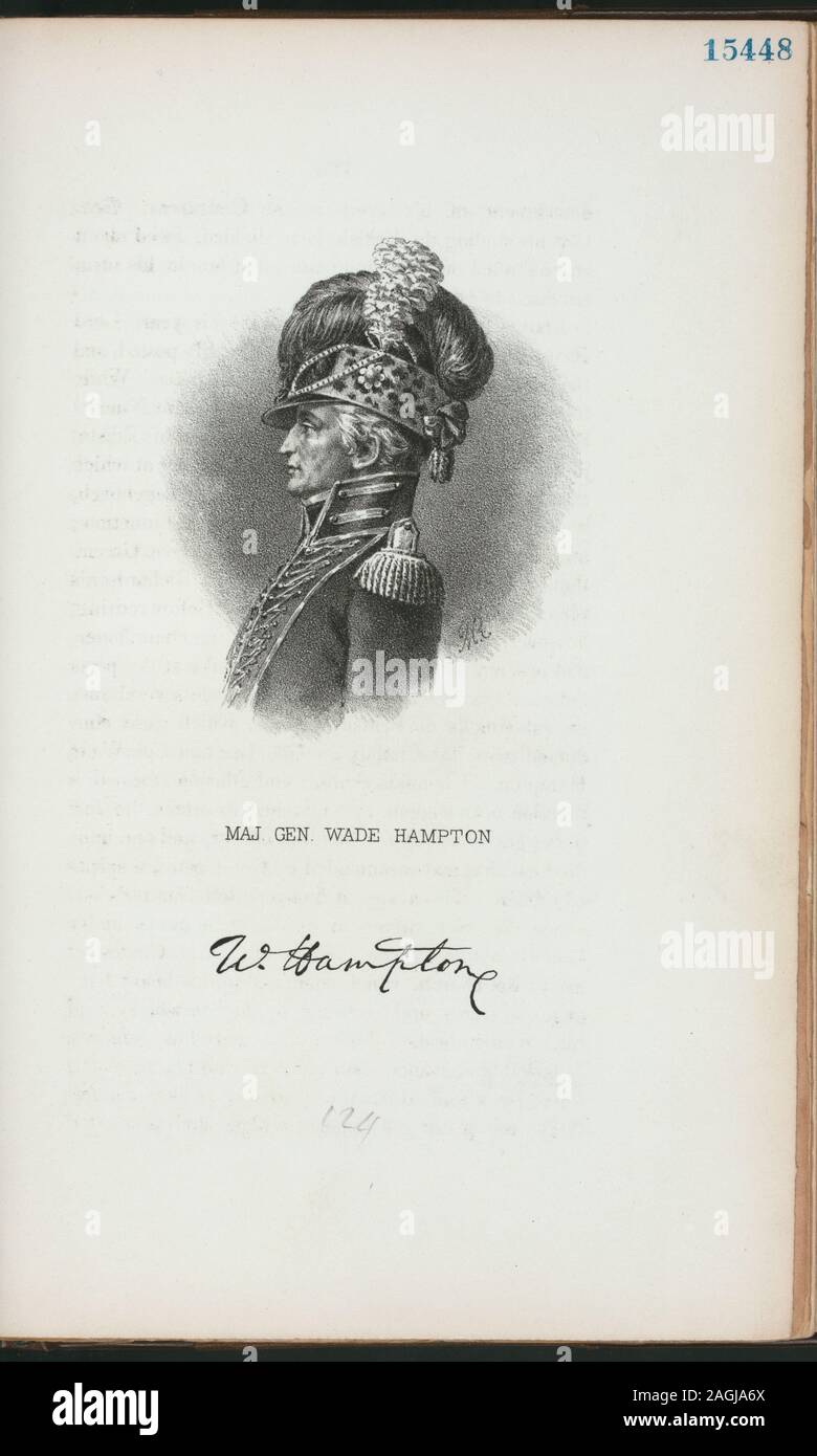 Gen wade hampton hi-res stock photography and images - Alamy