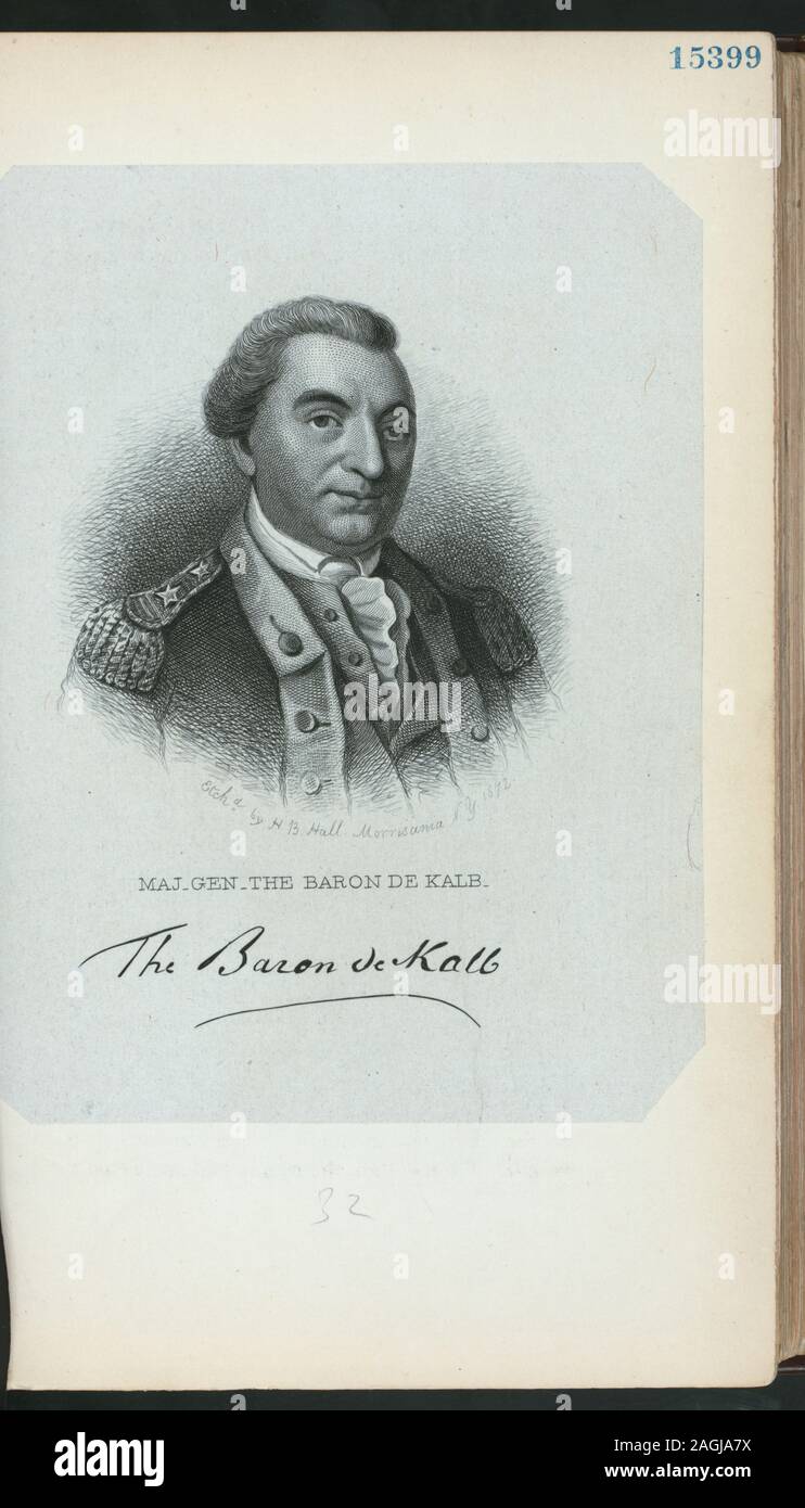 Baron de kalb hi-res stock photography and images - Alamy