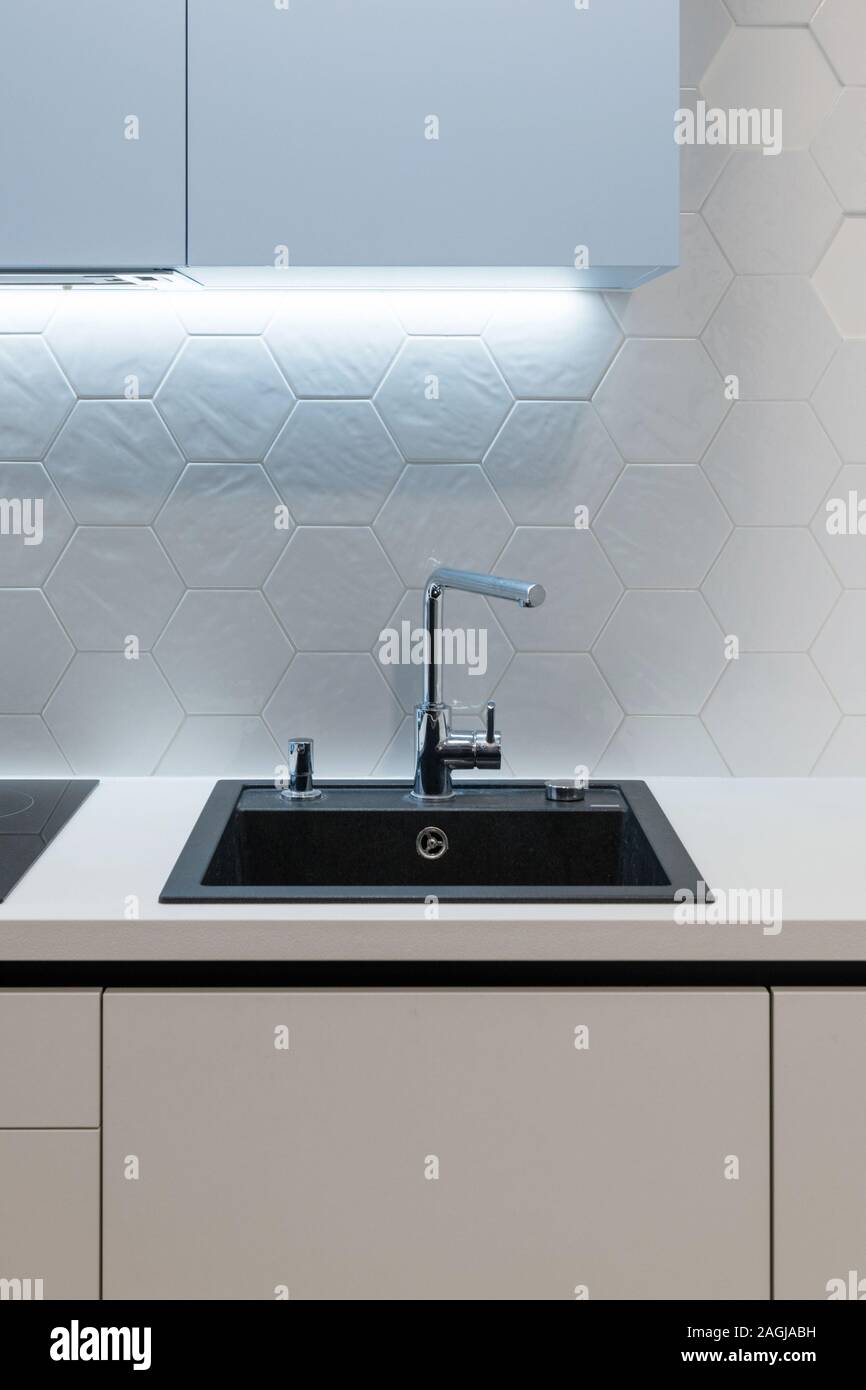 Detail of modern kitchen interior Stock Photo - Alamy