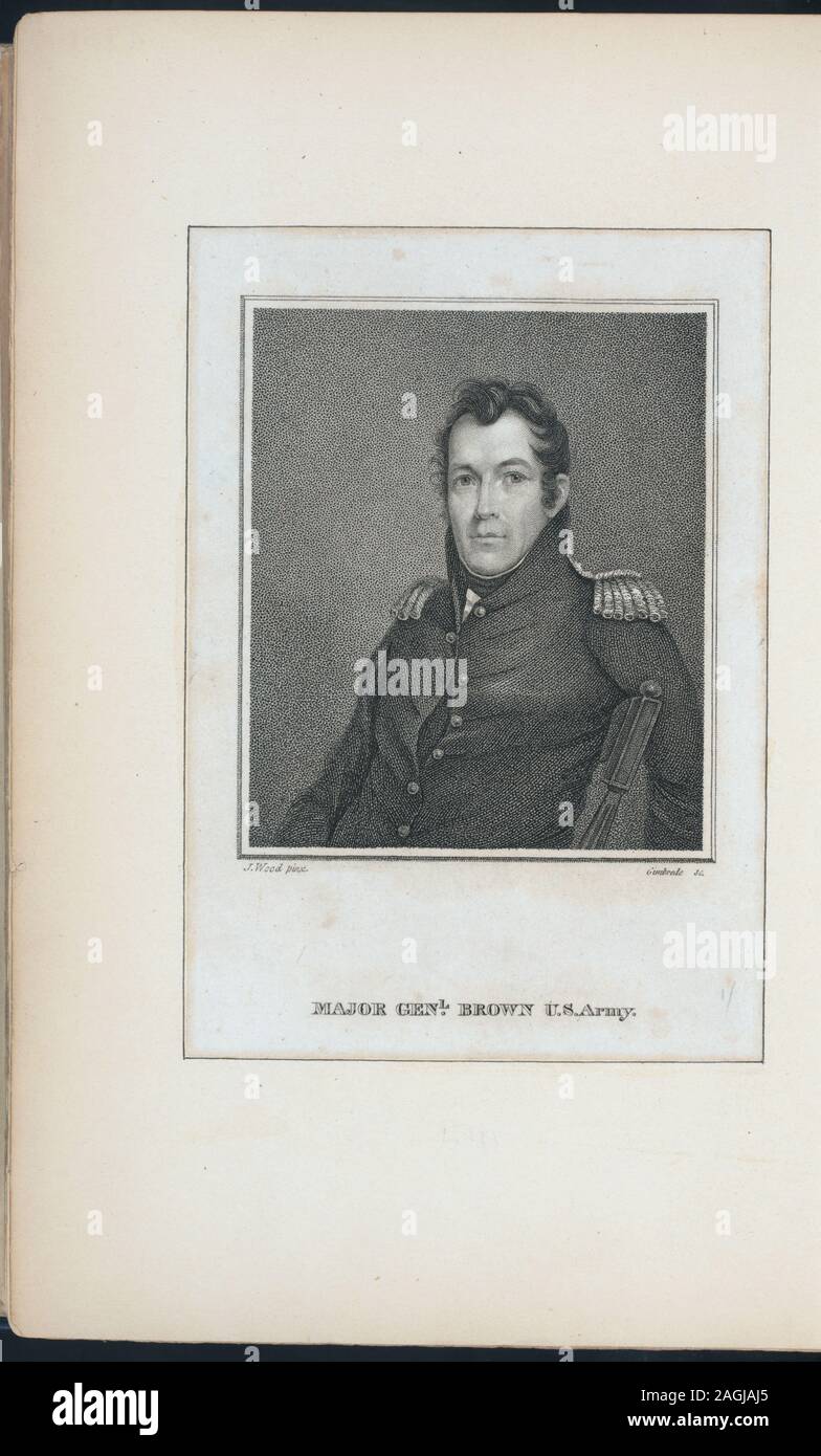 EM15100; Major General Brown, U.S. Army Stock Photo - Alamy