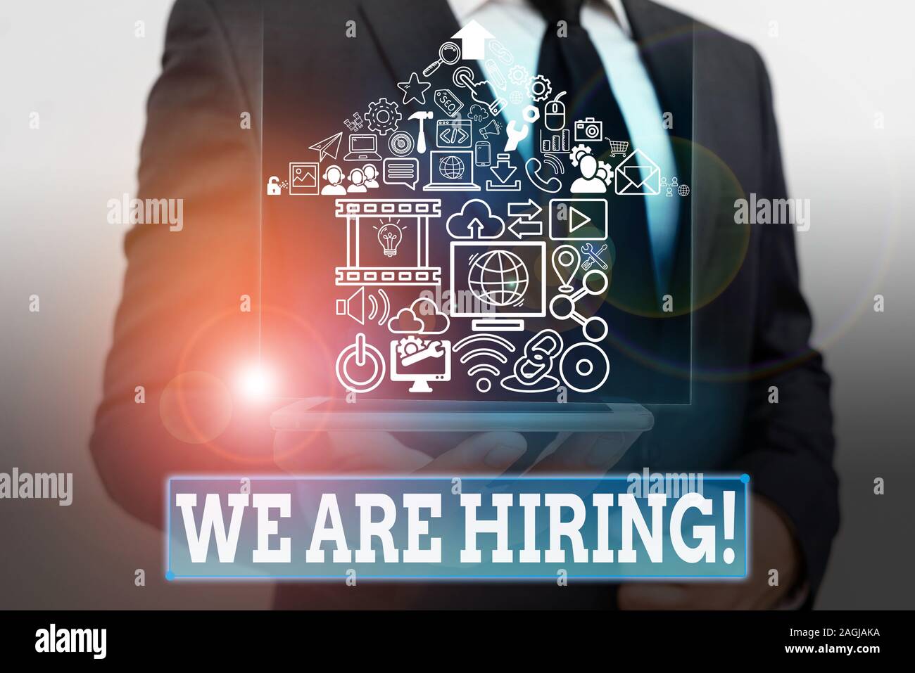 Writing note showing We Are Hiring. Business concept for recently you ...