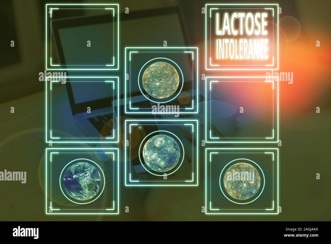 Conceptual hand writing showing Lactose Intolerance. Concept meaning ...