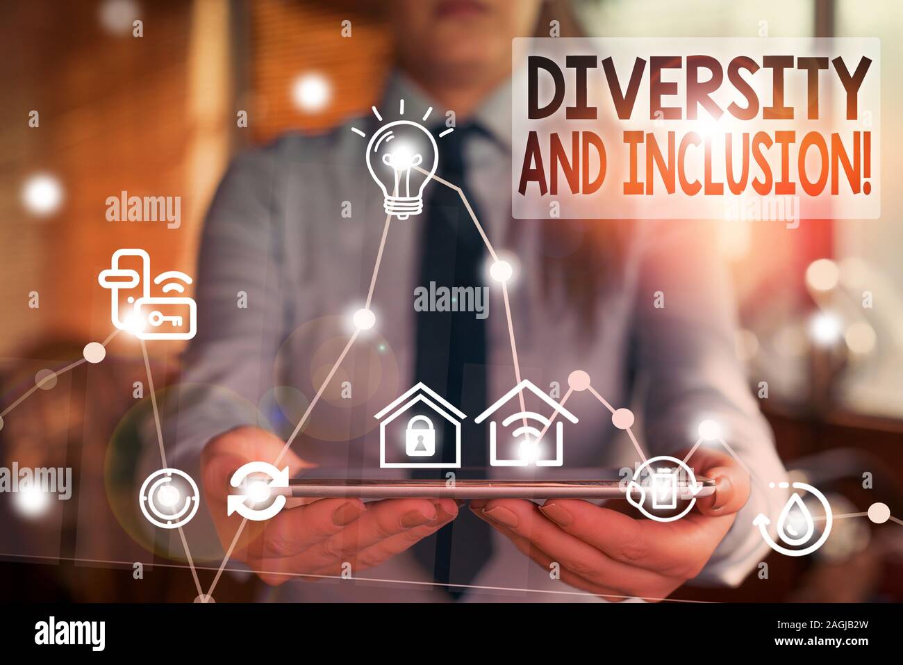 Handwriting text writing Diversity And Inclusion. Conceptual photo ...