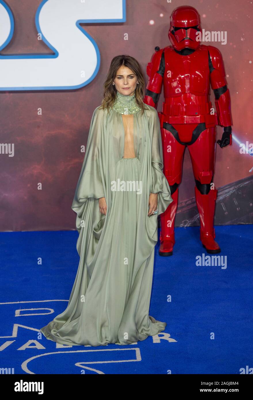 LONDON, ENGLAND - DECEMBER 18: Keri Russell attends the European ...